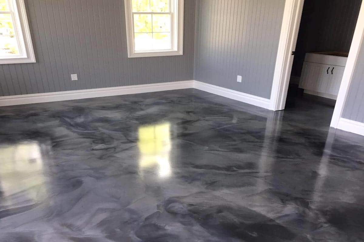 Epoxy Resin Floor In Metallic Colours Archive Epodex United Kingdom