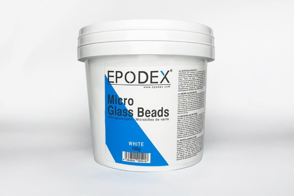 Micro Glass Beads 100g - For Epoxy Resin | EPODEX