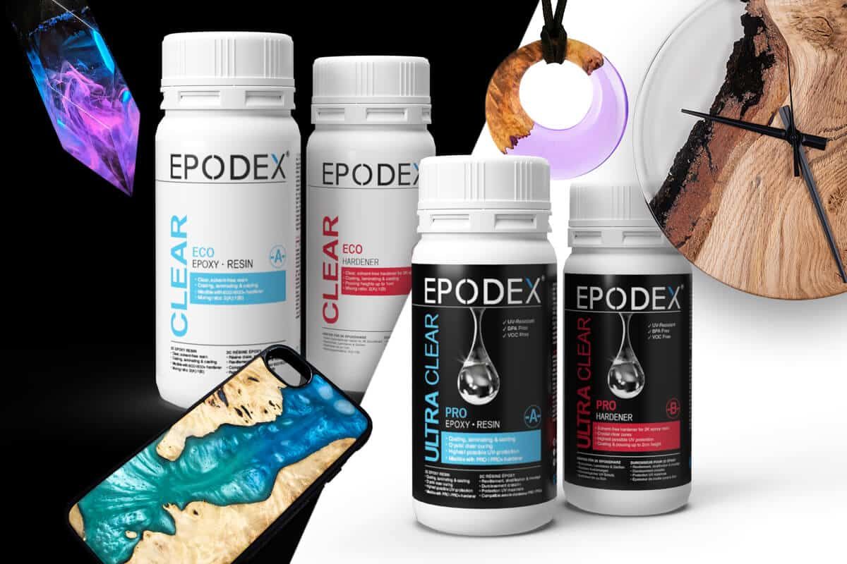 Epoxy Resin for Art & Castings up to 2 cm | EPODEX