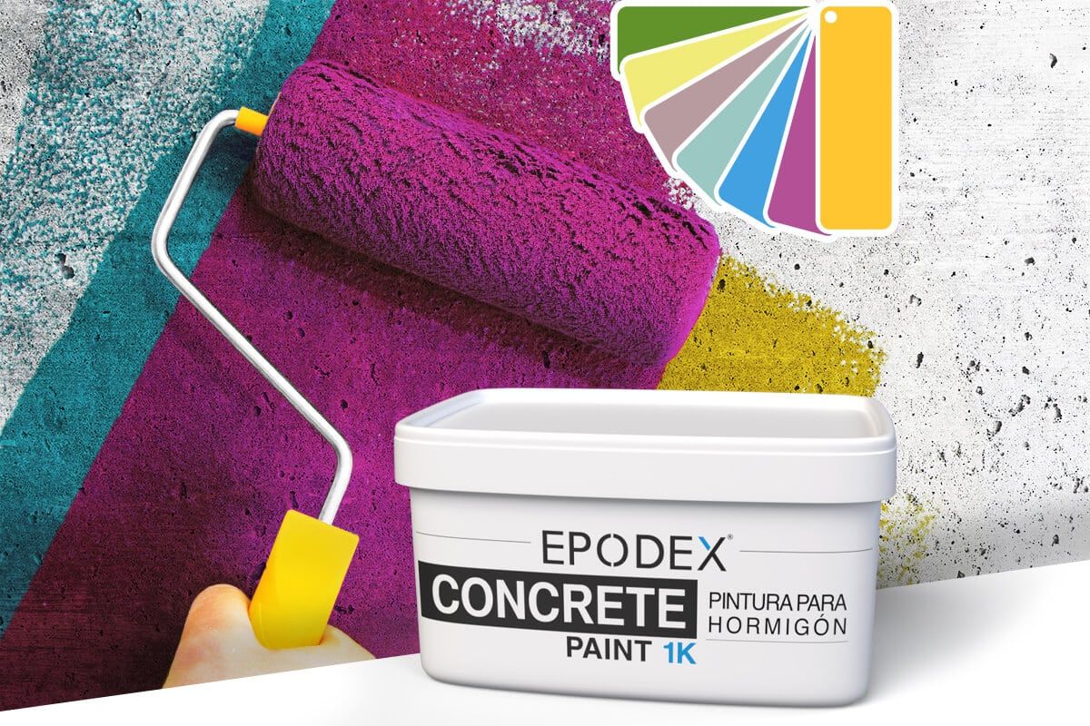 Pintura para hormigón 1K en todos los colores - Flamingo Pastel | EPODEX