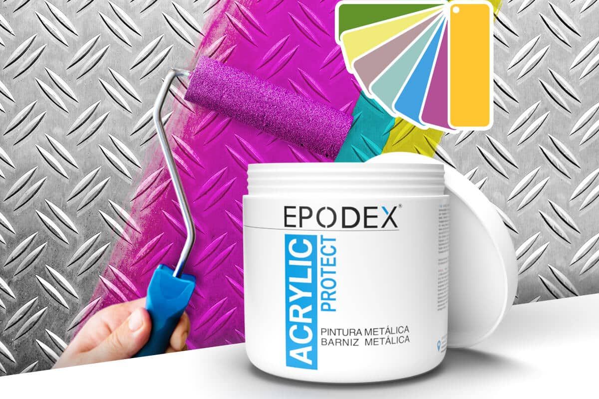 Barniz acrílico para metales en todos los colores - Chrome | EPODEX