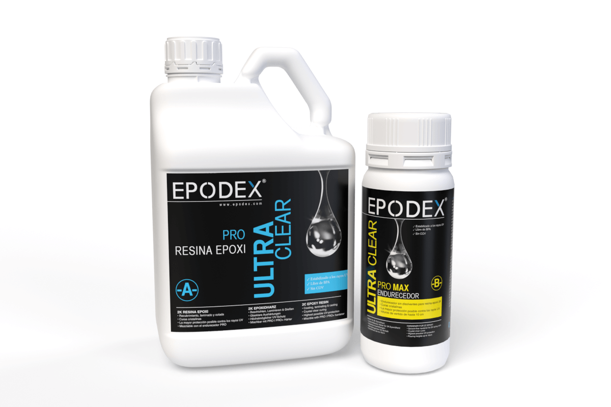 Sistema Pro Max Resina Endurecedor para suelos - Neon Blue | EPODEX
