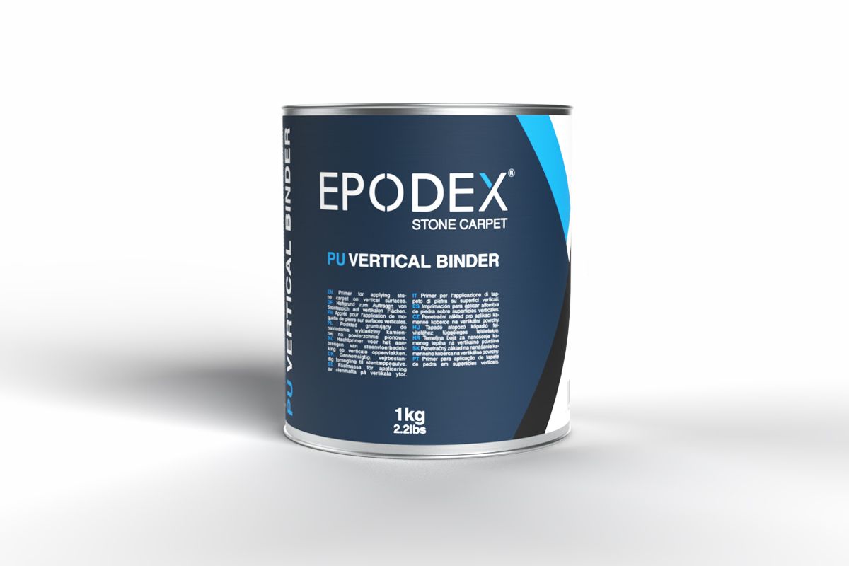 PU VERTICAL BINDER liant pour moquette de pierre | EPODEX