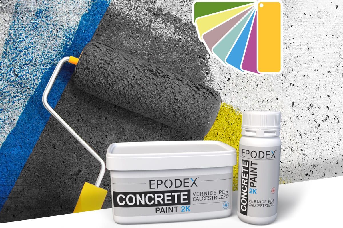 Betonverf 2K | Alle kleuren | EPODEX