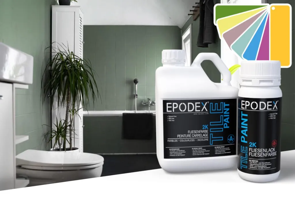 EPODEX Tile Paints | Suitable for Walls and Floors | EPODEX