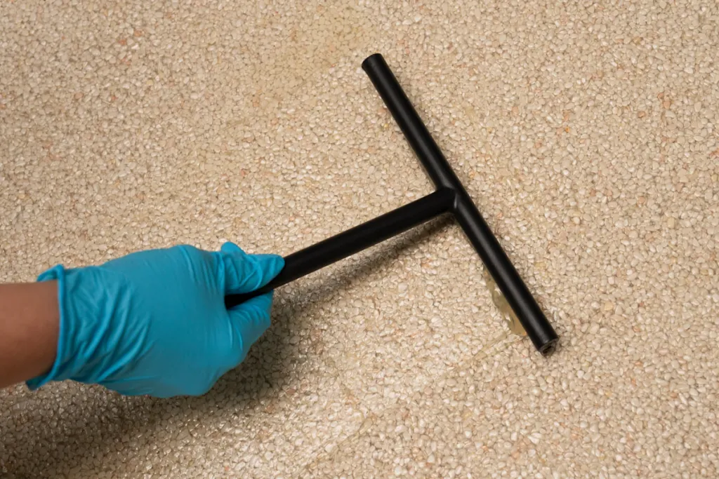 Rubberen Trekker voor grindvloer | EPODEX